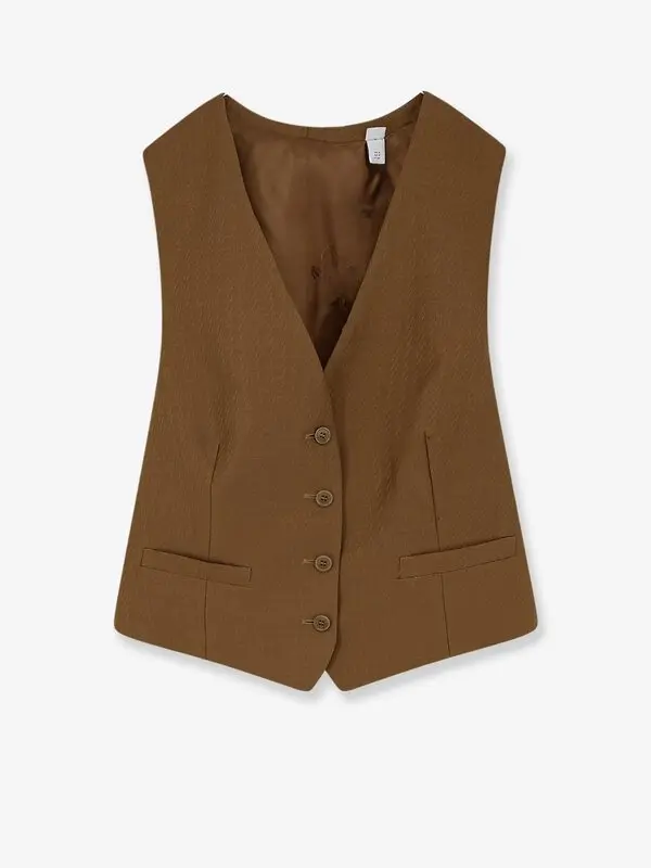 Burberry Wool And Mohair Vest - Multicolor