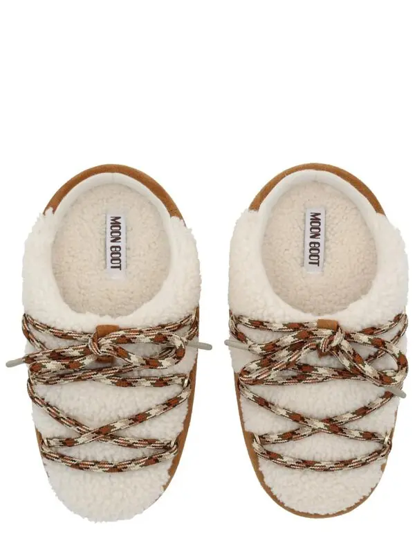 Moon Boot Shearling Evx Mules