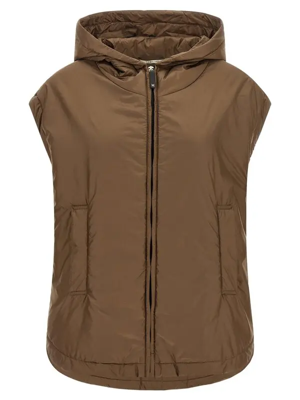Max Mara Mtcambra Vest - Brown