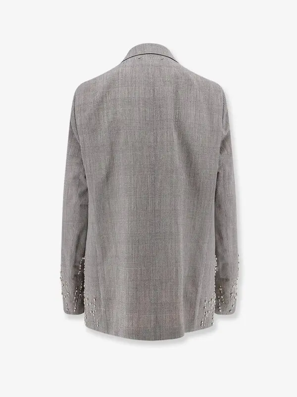 GOLDEN GOOSE Maia Virgin Wool Blazer - Multicolor