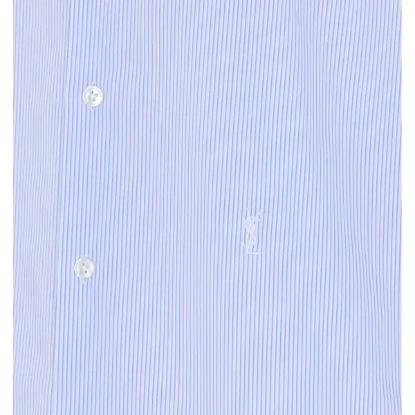 Saint Laurent Striped Cassandre Shirt