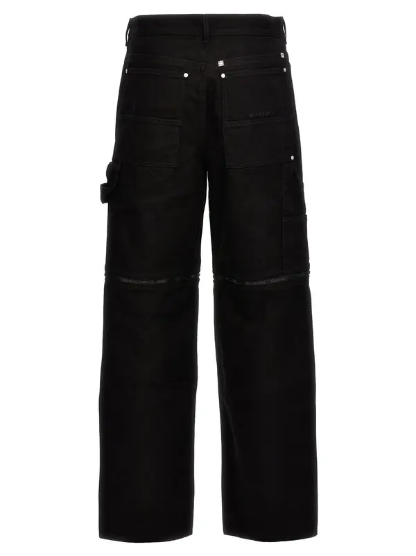 Givenchy Zip Off Carpenter' Jeans