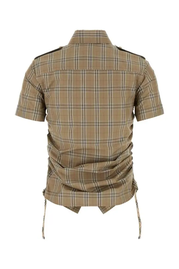 Burberry Embroidered Poplin Shirt