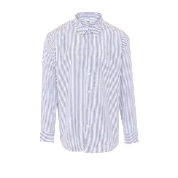Saint Laurent Striped Cassandre Shirt