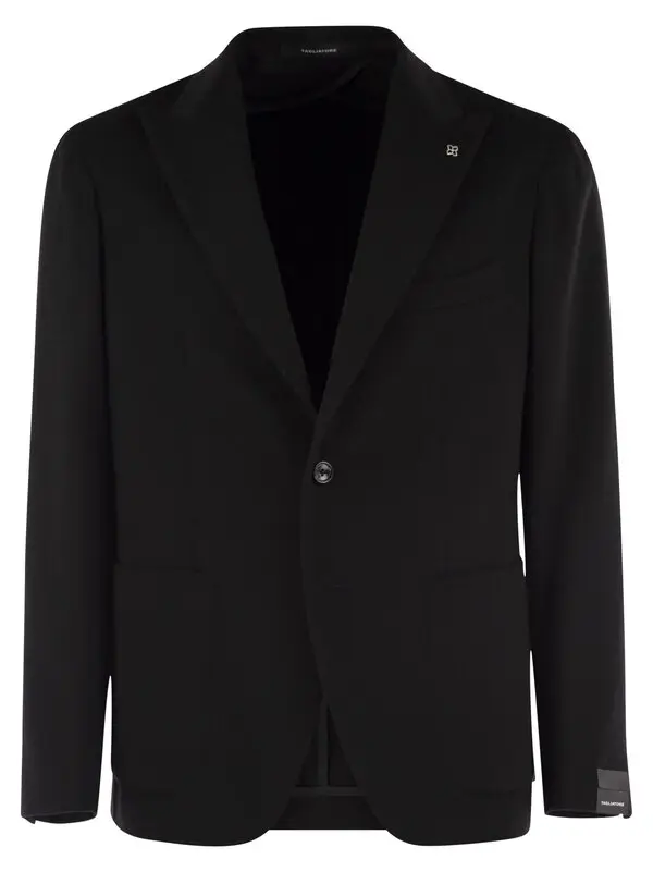 Tagliatore Cashmere Jacket - Black