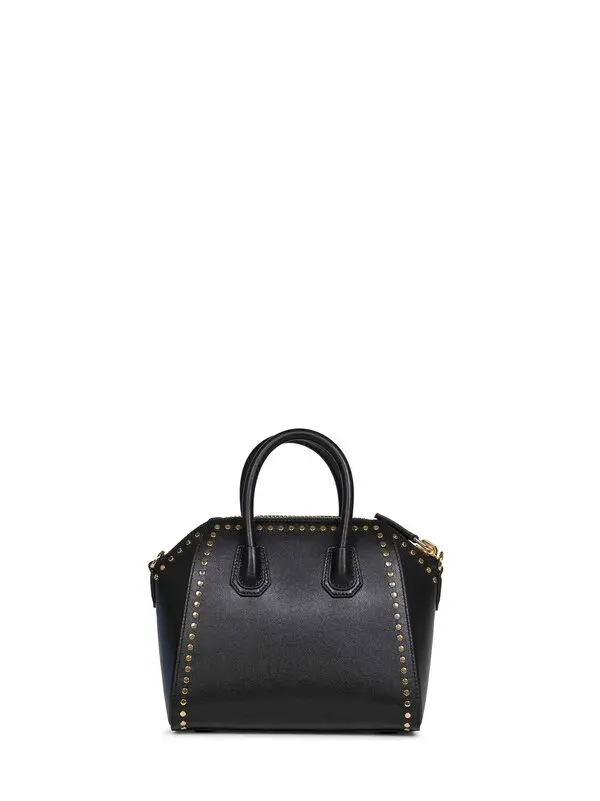 Givenchy Black Antigona Mini Studded Handbag