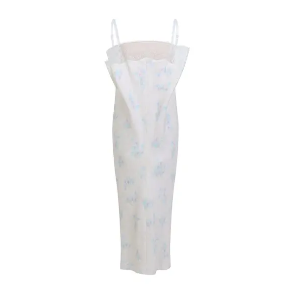 Carven Lingerie Midi Dress - Multicolor