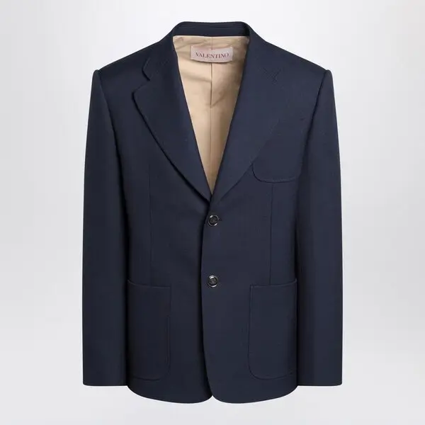 Valentino Garavani Single-breasted Wool Jacket
