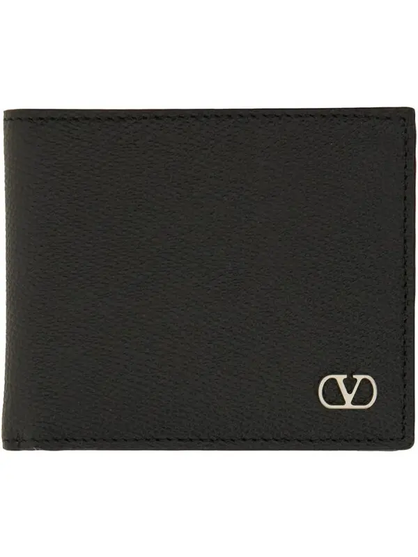 Valentino Garavani Vlogo Signature Wallet - Black