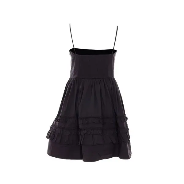 GANNI Mini Frill Dress