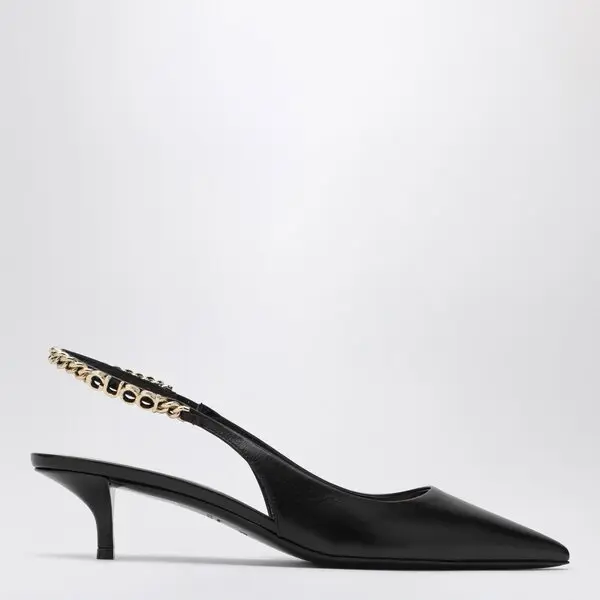 Gucci Signorina Leather Pumps - Black