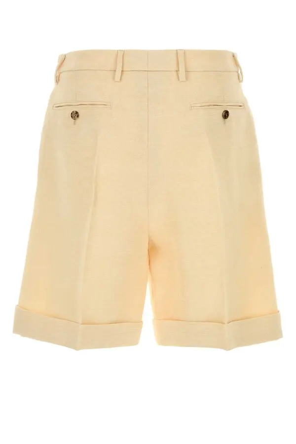 Valentino Garavani Jute Blend Bermuda Shorts