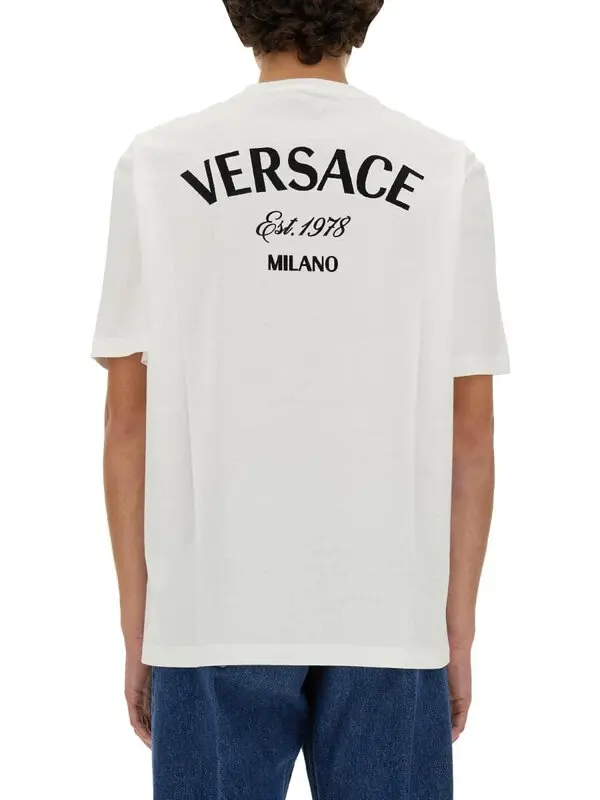 Versace T-shirt With Logo