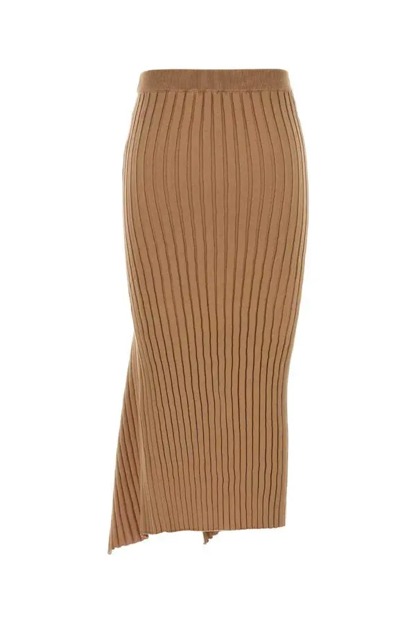 Stella McCartney Camel Cotton Skirt