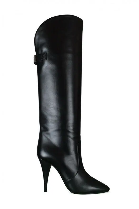 Saint Laurent Harper Boots - Black