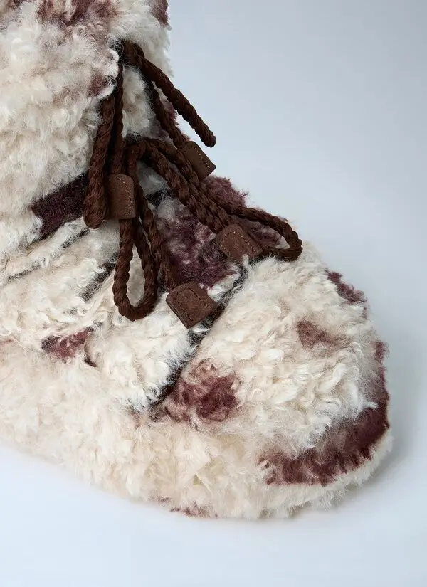 Moon Boot Icon Low Curly Boots