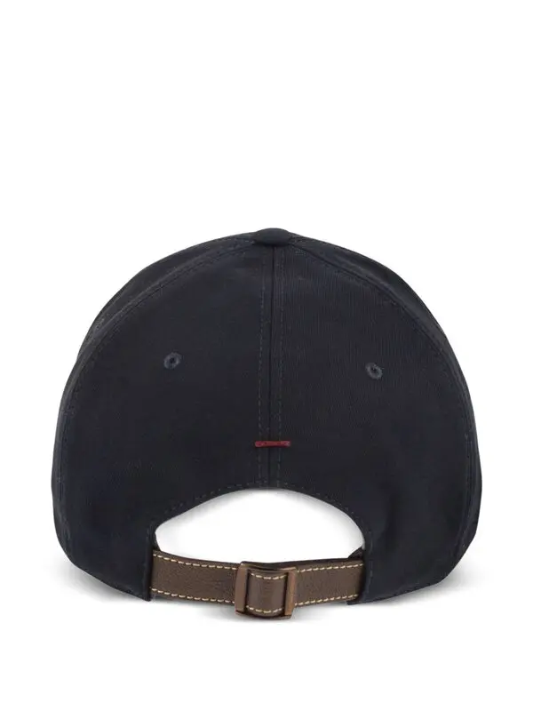 Brunello Cucinelli Logo Cotton Baseball Cap