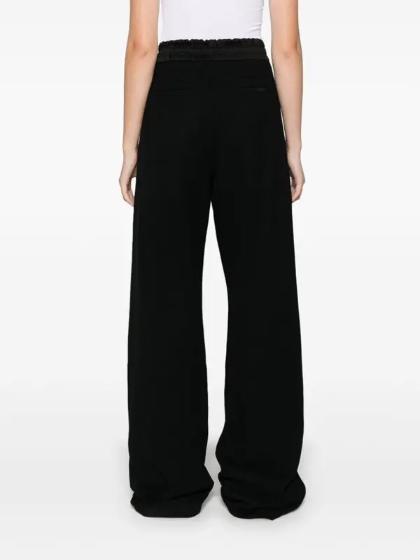 Saint Laurent Wide Leg Track Pants