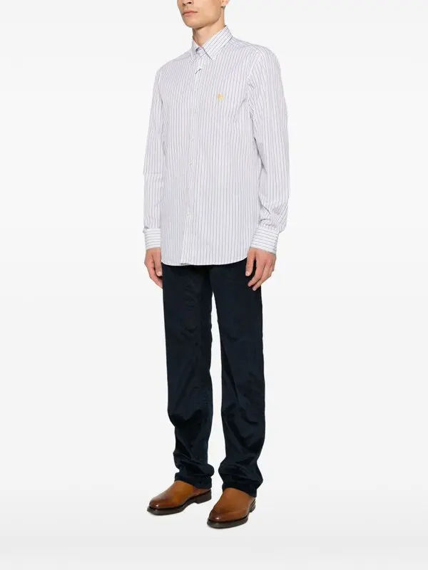Etro Striped Cotton Shirt