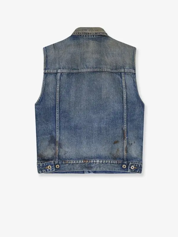 Rick Owens Sleeveless Denim Jacket