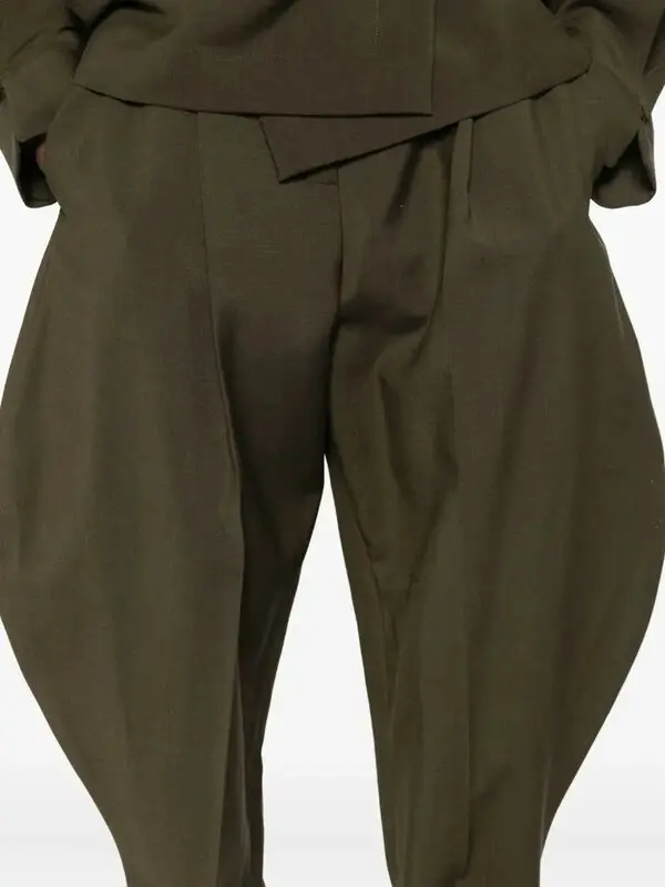 Fendi Wool Mohair Riding Breeches - Multicolor