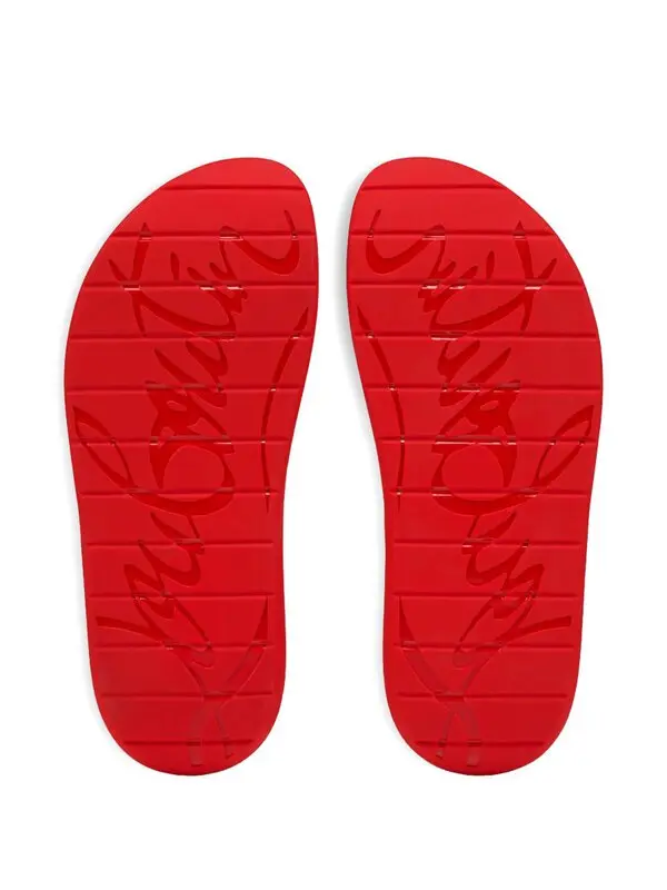 CHRISTIAN LOUBOUTIN Easy Breezy Pool Slides