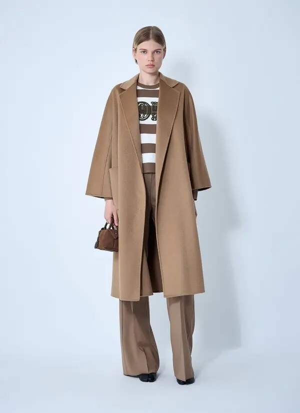Max Mara Cashmere Coat - Multicolor