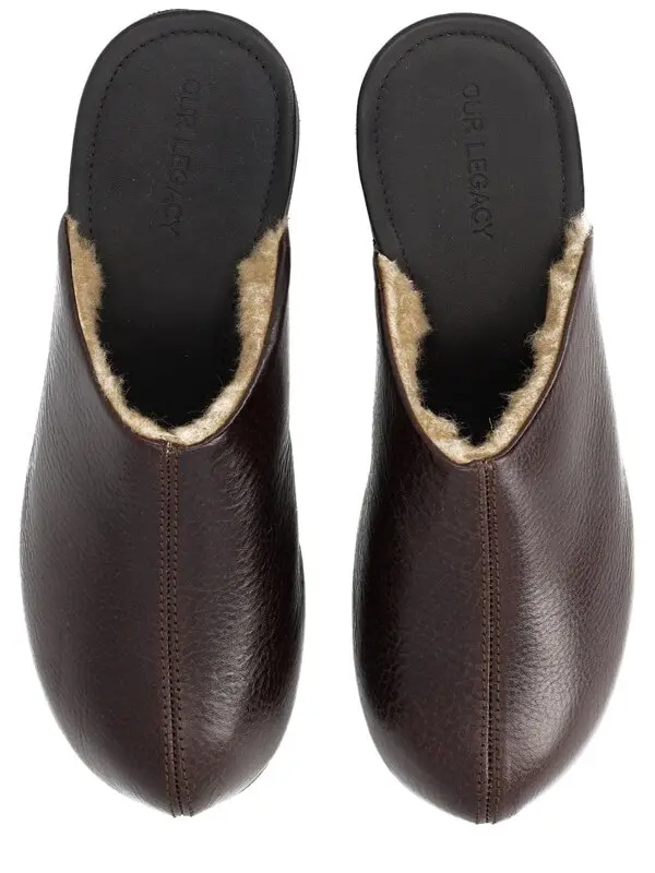 Our Legacy Leather Naoto Sandal