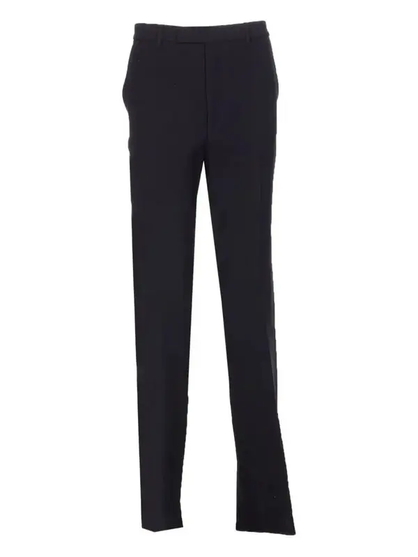 Gucci Dry Crepe Wool Pants - Multicolor