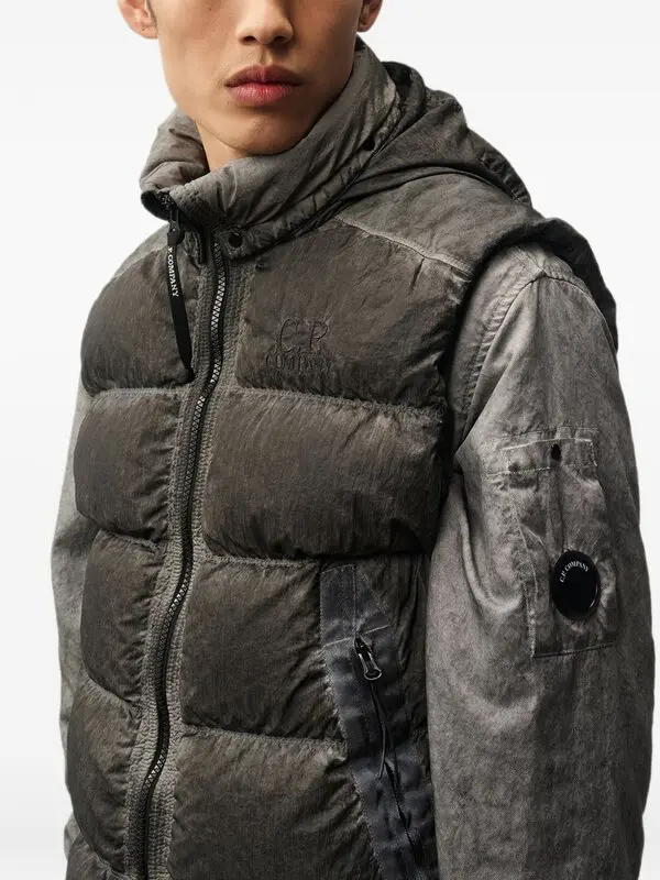 C.P. COMPANY Nylon Down Vest - Multicolor
