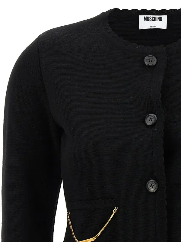 Moschino Chain Cardigan