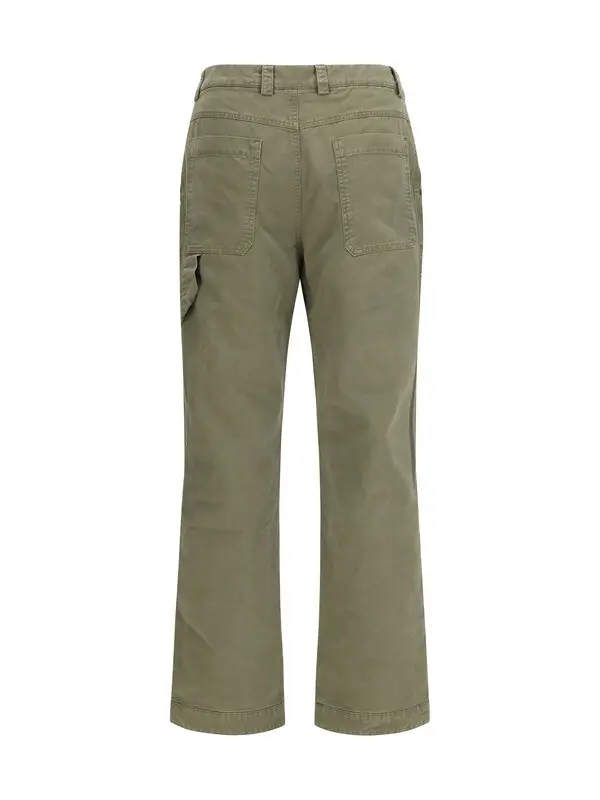 Off-White Racing Staff Cotton Gabardine Pants