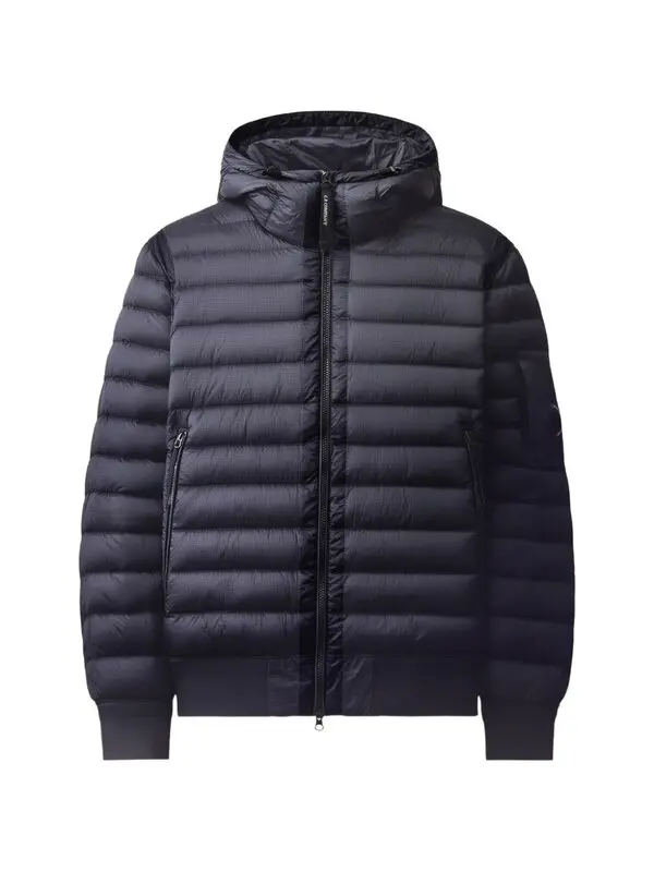C.P. COMPANY Logo Down Jacket - Multicolor