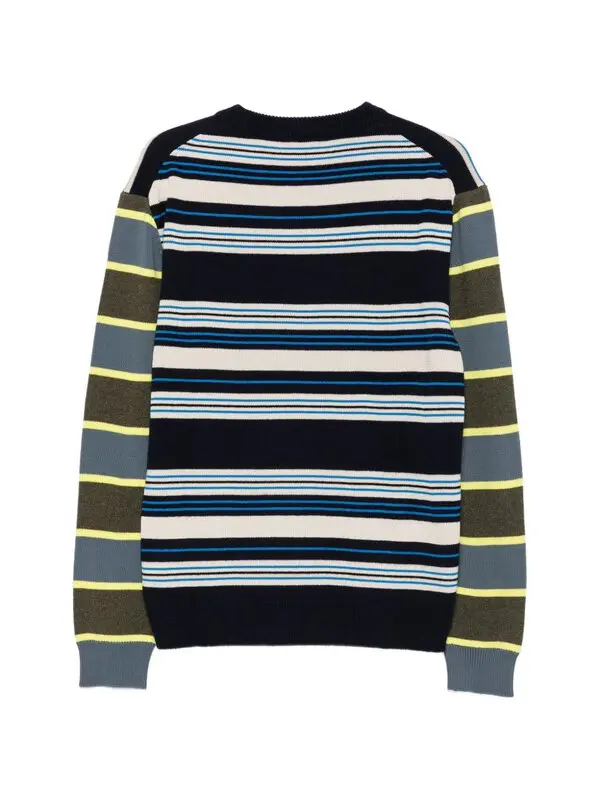 Paul Smith Wool Blend Striped Sweater