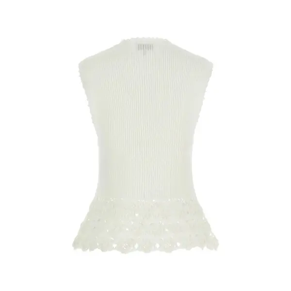 GANNI Neutrals Tops Blouses