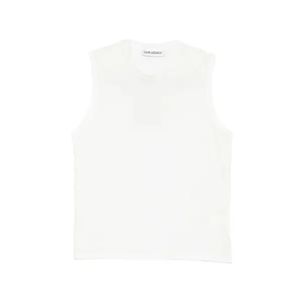 Our Legacy Neutrals T-shirts & Vests Vests & Tanks - Cream
