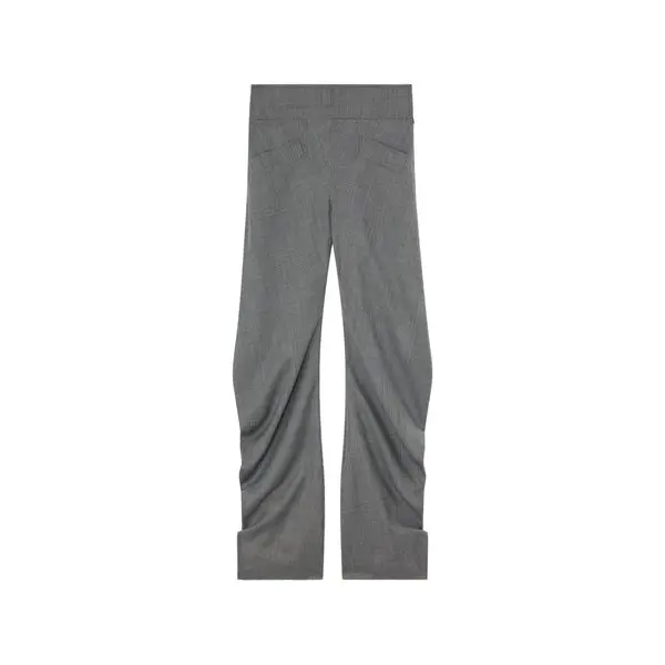 GANNI Grey Trousers Tailored Trousers
