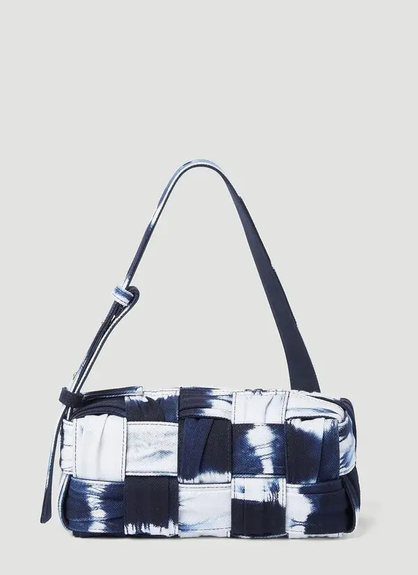 Bottega Veneta Cassette Shoulder Bag - Blue