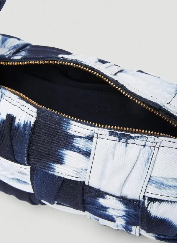 Bottega Veneta Cassette Shoulder Bag - Blue