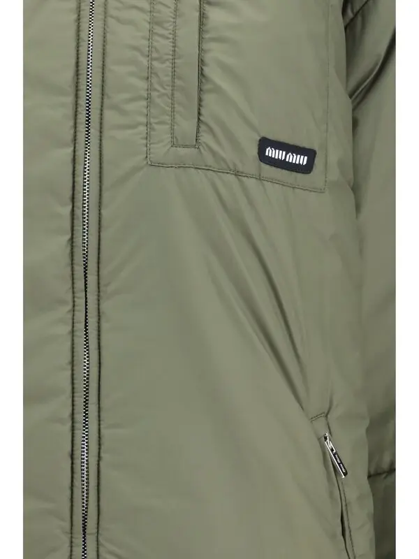 Miu Miu Padded Jacket - Green
