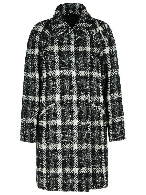 FAY Cotton Blend Coat - Black