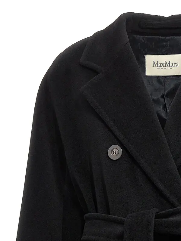 Max Mara Madame 101801 Icon Coat' Coat - Black