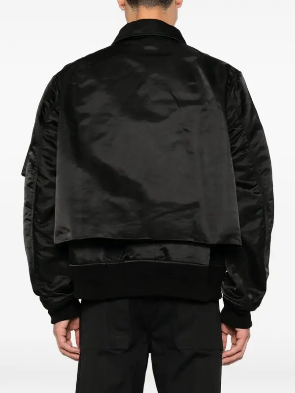 Sacai Cotton And Nylon Blouson Jacket