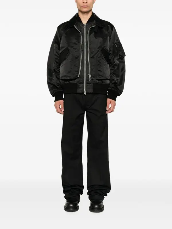 Sacai Cotton And Nylon Blouson Jacket - Multicolor