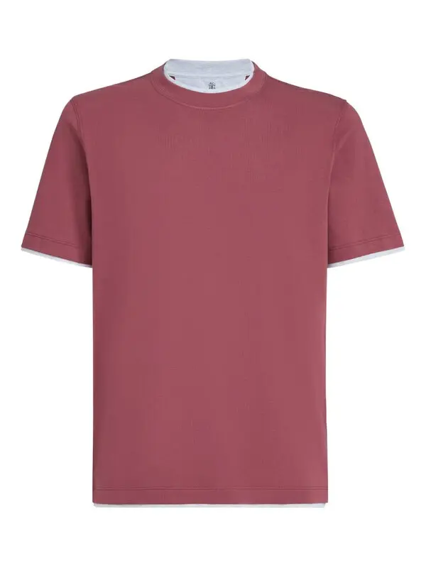 Brunello Cucinelli Cotton T-shirt - Multicolor