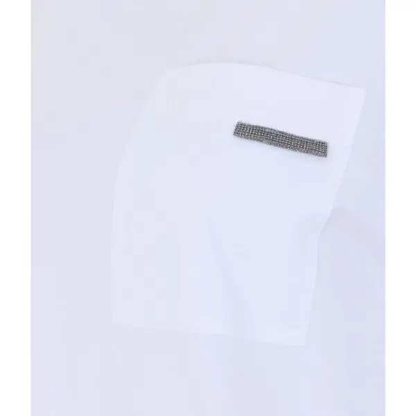 Brunello Cucinelli T-shirt With Shiny Tab