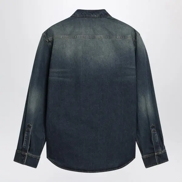 Gucci Denim Shirt With Washed Effect