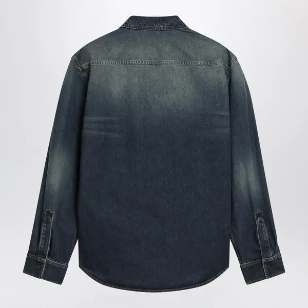 Gucci Denim Shirt With Washed Effect