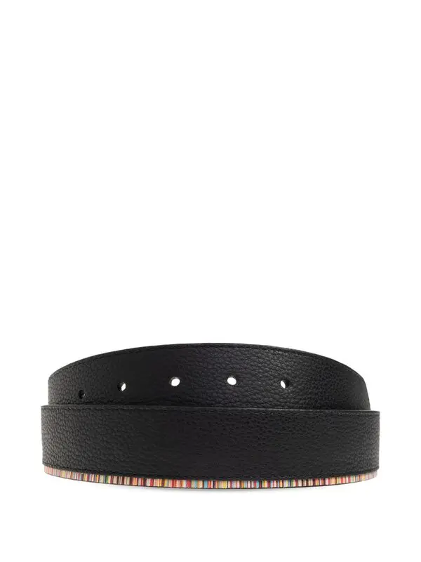 Paul Smith Signature Stripe Leather Belt