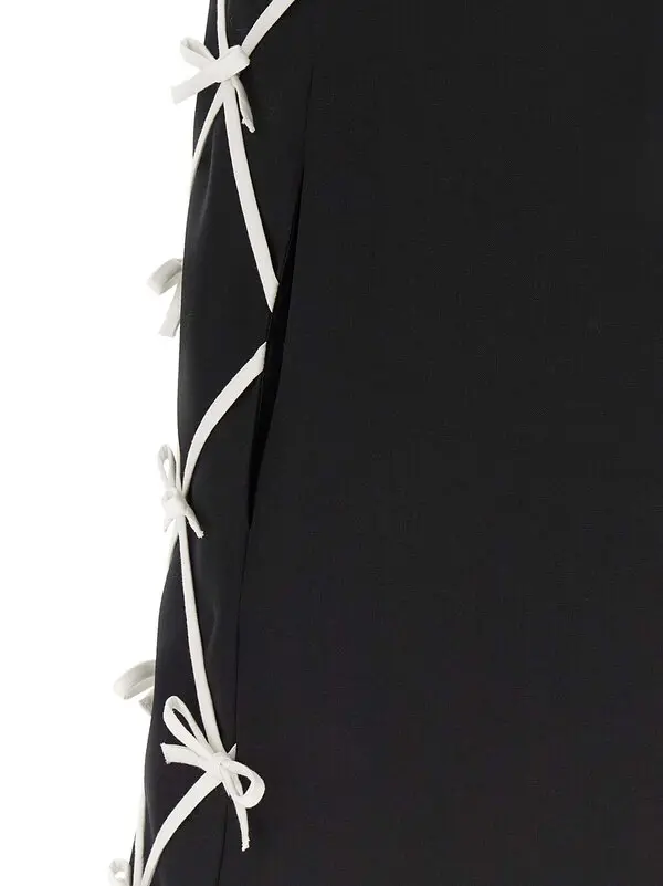 Moschino Virgin Wool Mini Dress - Multicolor